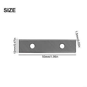 1Pc High Carbon Stainless Steel Paint Scraper with 10Pcs Scraper Blades Heavy Duty Carbide Blade General Purpose Scrape For Removing Paint Glue Tungsten Hand Hold Scraper Blade