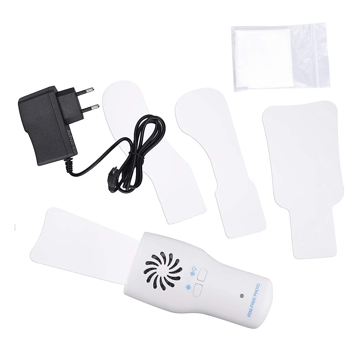 XUX Dental Automatic Anti-Fog Mirrors for Oral Photography Reflector Glass Defog Mirrors Orthodontic for Buccal oOcclusal Lingual