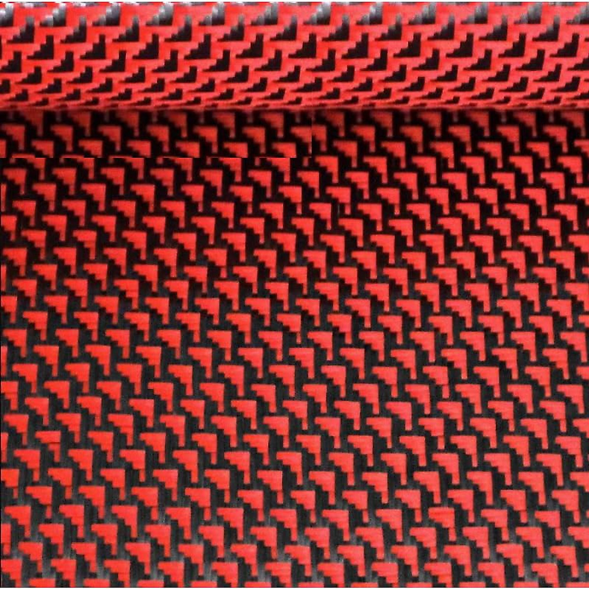 GatherTOOL Kevlar 3K Carbon Aramid Fiber Blended Woven Fabric Aircraft Jacquard Pattern Parts Modified DIY Surface Decorative Fabric (Size : 20cmX100cm)