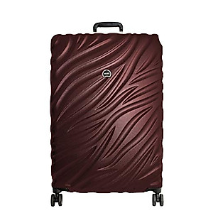 DELSEY PARIS Alexis Lightweight Luggage 3 pc Set, Expandable Spinner Double Wheel Hardshell Suitcases with TSA Lock