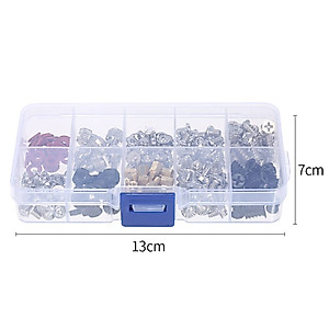 PENCHEN 228PCS Basic Computer Screw Kit Desk Computer Maintenance Screw Set for Computer Case Md Graphics Ha Drive Fan