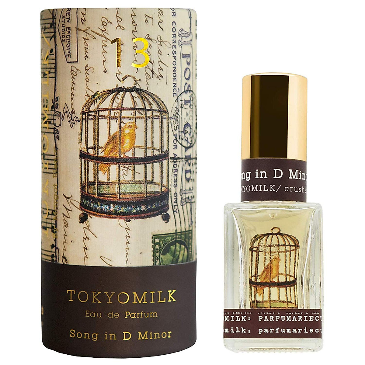 TOKYOMILK Song in D Minor Eau de Parfum, 1 fl. oz, 29.5 ml – White Orchid, Orange Flower, Gardenia & Amber – A Complex Melody, Women’s Perfume, Eau de Parfum Spray for Women