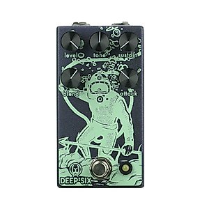 Walrus Audio Deep Six Compressor V3, Red (Gear Hero Exclusive)
