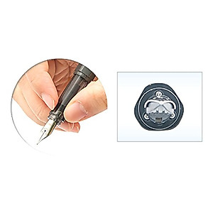 Pilot Kakuno Fountain Pen, Extra Fine Nib, Non Color Body, Pilot Fountain Pen Converter, CON-40, 2-Pieces, Sticky Notes Value Set