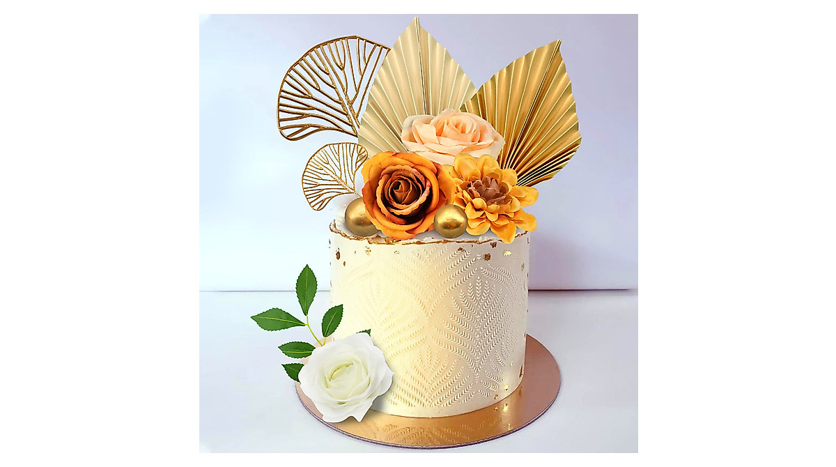 10PCS Boho Cake Topper for Unique Party Decor