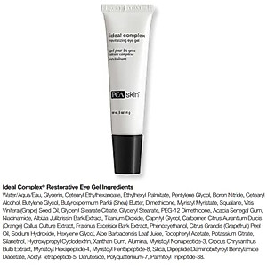 PCA SKIN Eye Serum, Ideal Complex Revitalizing Eye Gel, Upper and Under Eye Serum for Wrinkles, Puffy Eyes, Dark Circles, Fine Lines, Discoloration, and Sagging Eyelids, Light and Silky, 0.5 oz Tube