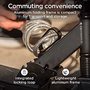 Schwinn Tone 3 Mens and Womens Electric Scooter, Fits Youth/Adult Riders Ages 13+, Max Rider Weight 175lbs, Max Speed of 15MPH, Lightweight, Folding, Locking Aluminum Frame, Black