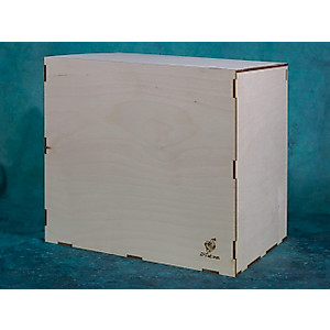 RPFAB LLC, KISS Simple Triple Wide (KTW) Book Nook Kit, Wooden Diorama Project, Model DIY Dollhouse, Bookend Book Nook Building with LED Light, Gift for Birthdays, Christmas, Holiday, USA Made