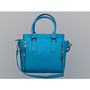 Goson Concealed Carry Tote Bag - Large and Fashionable CCW Purses for Women with Multiple Pockets, Crossbody Straps, YKK Locking Zippers in Faux Leather