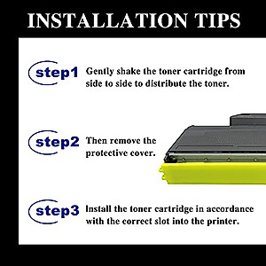 2 Pack Compatible TN6300 Toner Cartridge Replacement for  Brother DCP-1200 HL-1250 1270N 1435 1440 1450 1470N MFC-8600 8700 9700 9800 9880 IntelliFax-4100 4750e 5750e Printer,Sold by HOBBYUNION