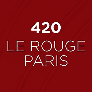 L'Oreal Paris Infallible Matte Resistance Liquid Lipstick, up to 16 Hour Wear, Le Rouge Paris 420, 0.17 Fl Oz