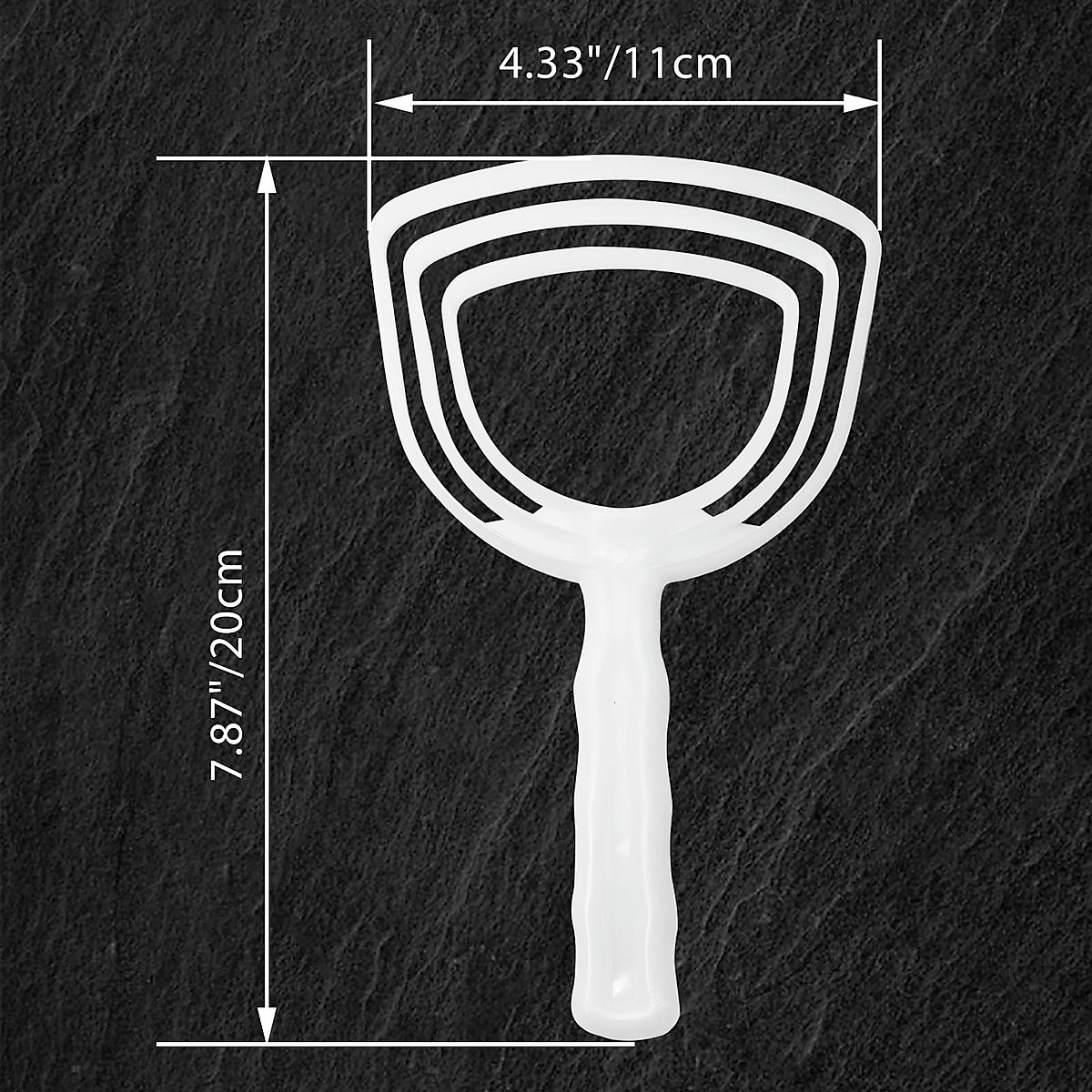 Coufce 4 Pack Bone Dust Scraper Meat Scraper Set Bone Dust Remover Fish Scale Scraper Versatile Tools for Butchering and Fish Scaling