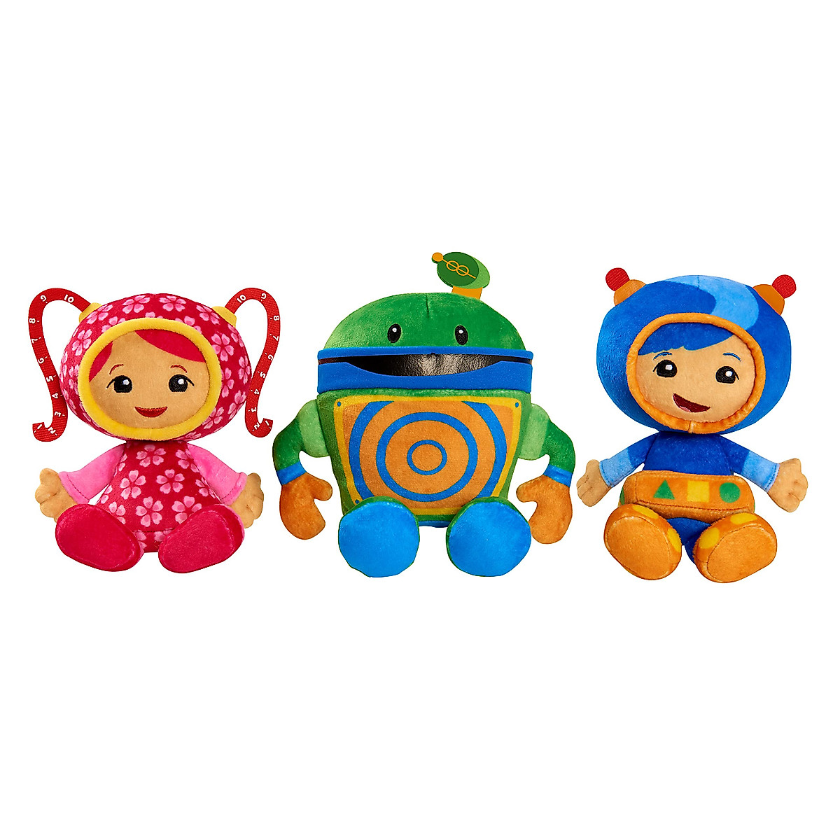 Nickelodeon Team 7-inch Umizoomi Beans Plush, Milli, Stuffed Toys for Kids Ages 3-5, Kids Toys for Ages 3 Up by Just Play