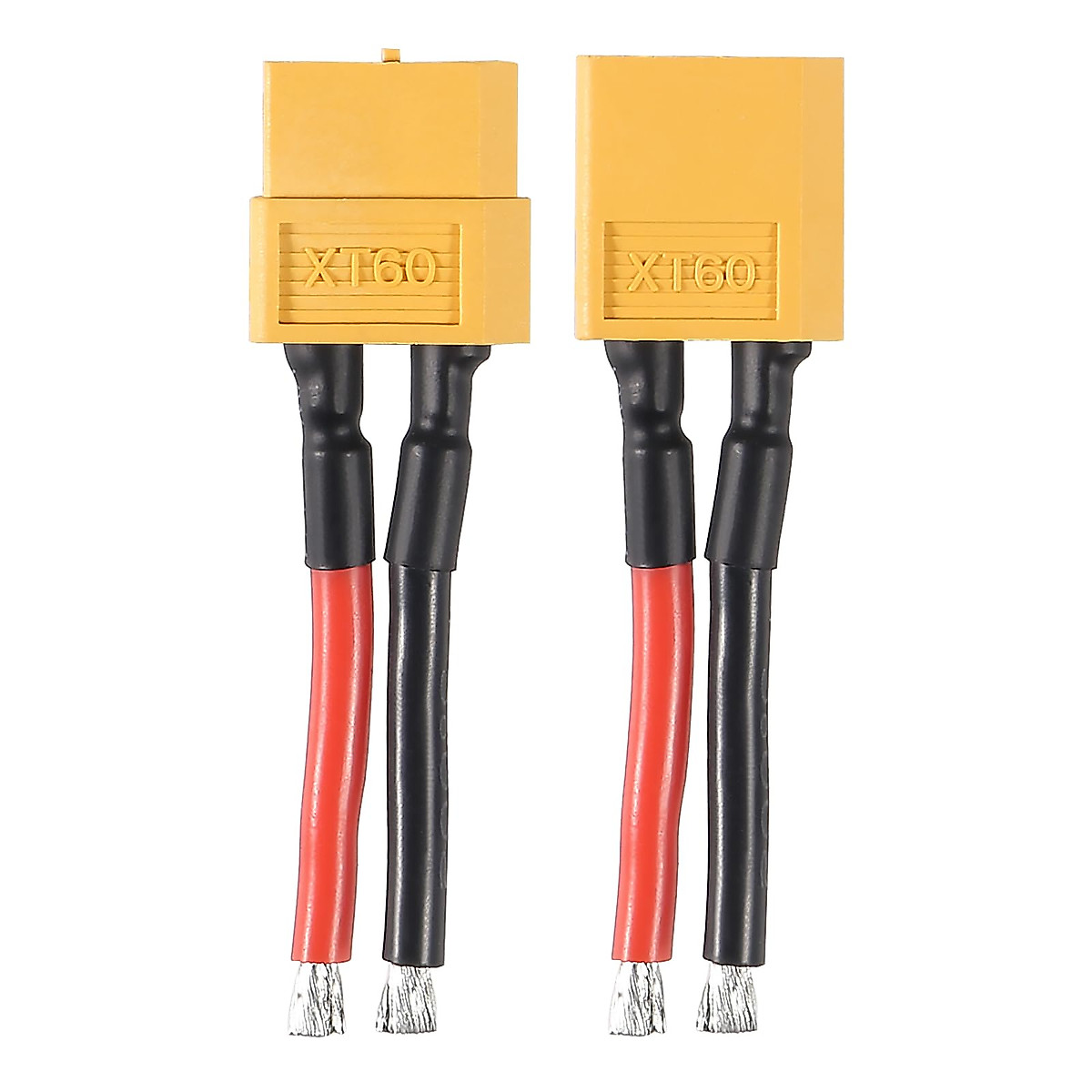 JUZITAO 10 Pairs XT60 Plug Connector Female and Male with 14AWG Silicon Wire for RC Lipo Battery Cable Drone Car Boat