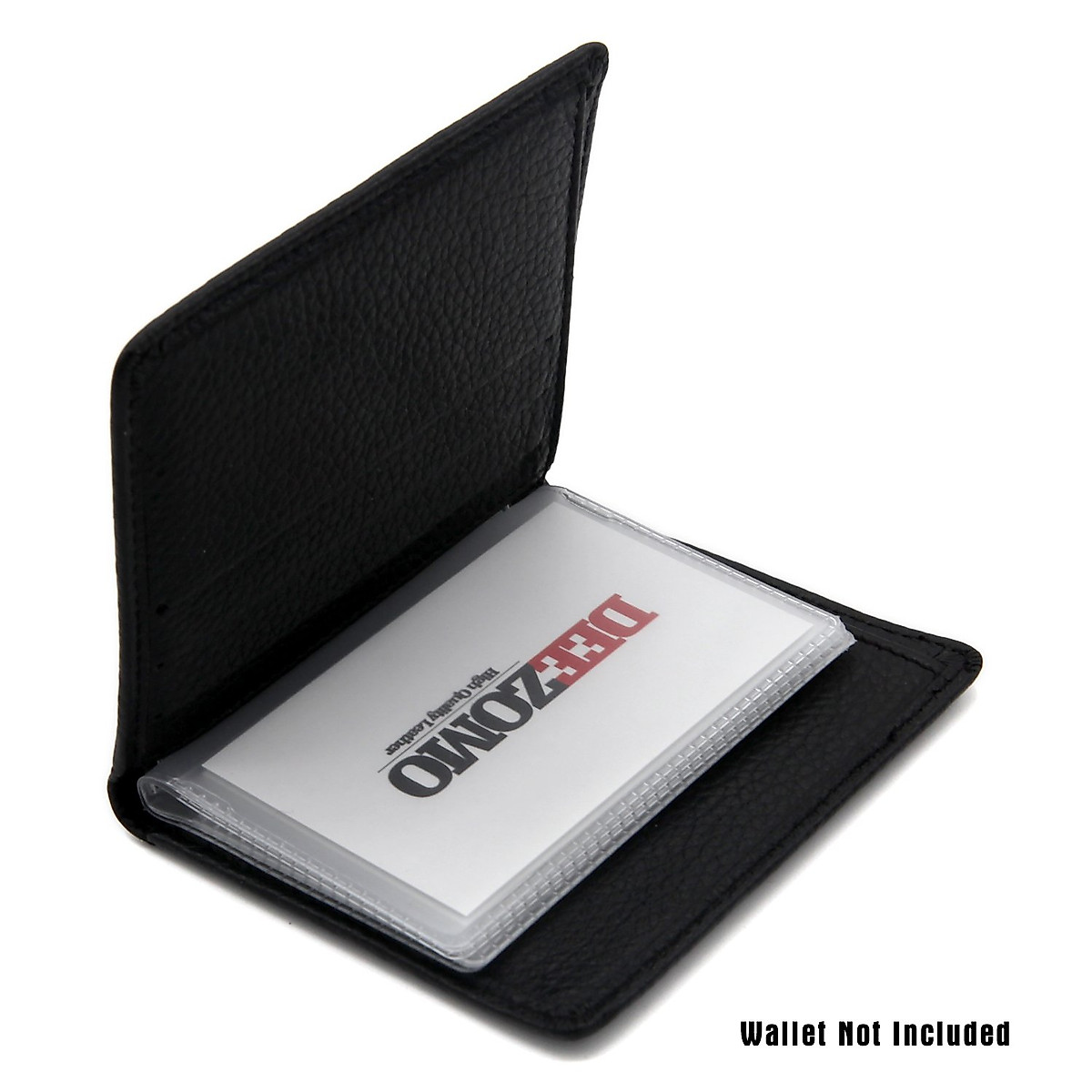 DEEZOMO SET OF 2 Wallet Inserts Replacement 6 Page Card Holder for Bifold or Trifolds Wallet