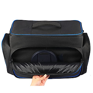 PDTXCLS DRZERUI Carrying Case for PS5, Travel Bag for Playstation DualSens Controller, PS5 Games, Console Base and Gaming Accessories