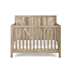 Suite Bebe Barnside 4-in-1 Convertible Crib in Vintage Chestnut