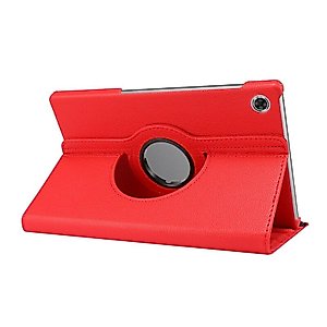 360 Rotating Bracket Flip Leather Cover Suitable for Samsung Galaxy Tab S7 FE Plus 12.4" SM-T870 SM-T970 SM-T730 Tablet Case (Color : Red, Size : for Tab S7 11")