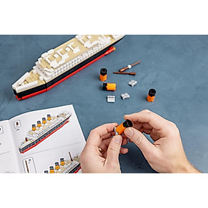 Brick Loot Titanic Building Blocks Large Set, Toy Ship Model Kit, Building Bricks Sets for Adults or Kids, 6 Year Old +, Home Decor, Quality Blocks Compatible with Lego & Major Brands, 217 Pieces