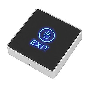 Sonew DC12V NC NO Door Exit Release Button Switch Panel LED Light for Door Access Control System