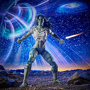 Marvel Hasbro Legends Series 6" Collectible Action Figure Hulk Toy, Premium Design & 2 Accessories, 2 Build-A-Figure Parts