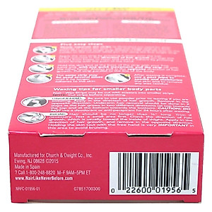 Nair Hair Remover Wax Ready- Strips 40 Count Legs/Body
