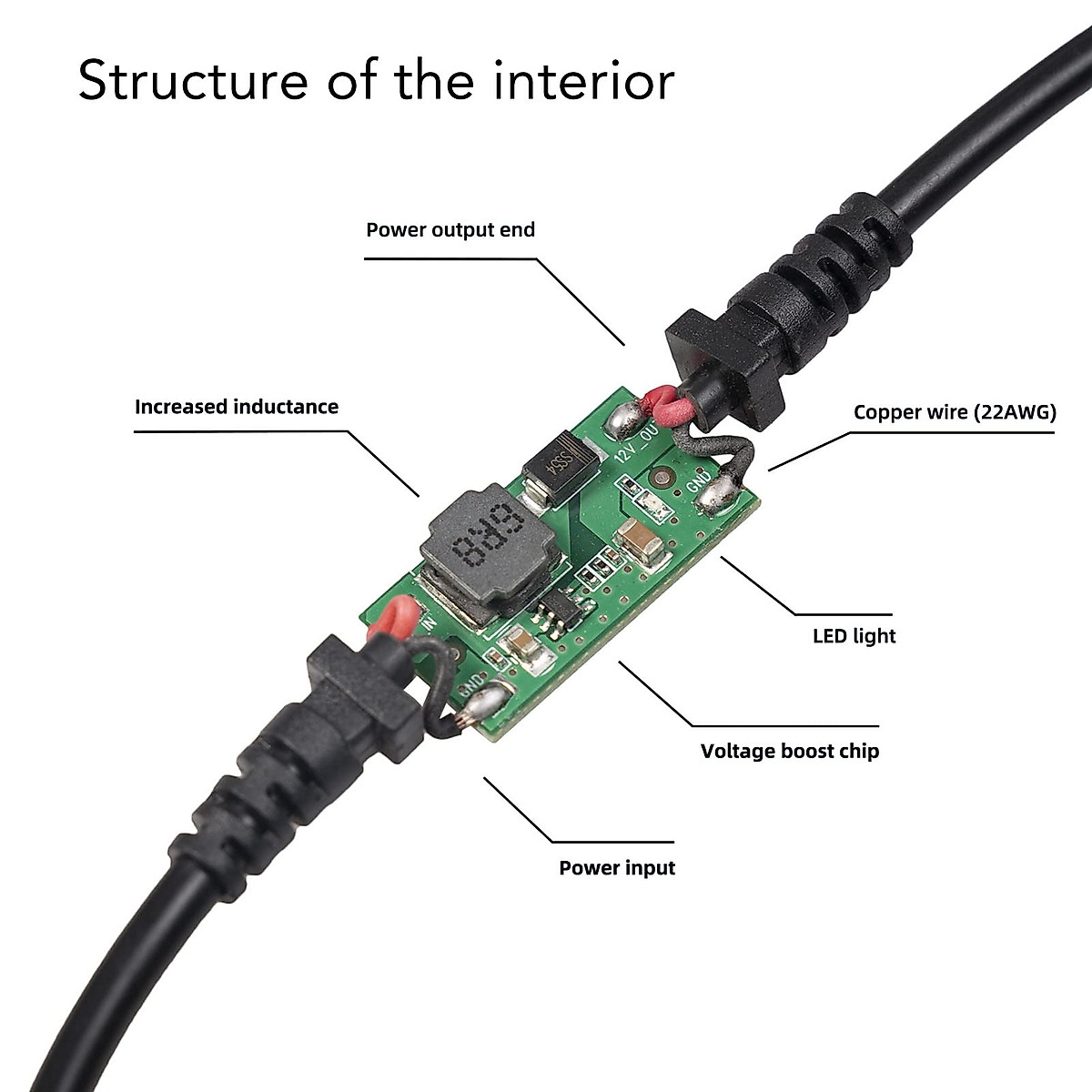 5V USB C Male to 12V Car Cigarette Lighter Socket Female Converter, Power Adapter Converter, for Driving Recorder DVR Dash Camera GPS, 0./11.8in