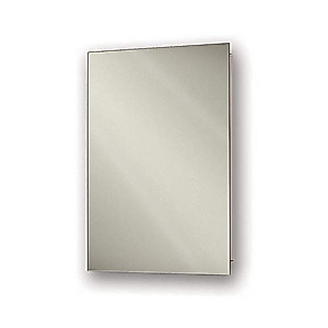Jensen 807P24WH Specialty Perfect Square Single-Door Recessed Medicine Cabinet