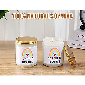 Thinking of You Gifts, Inspirational Gifts for Women, Get Well Soon, Sympathy, Encouragement, Condolence, Divorce Gifts for Women, Miscarriage Gifts for Mothers - Lavender Scented Candles