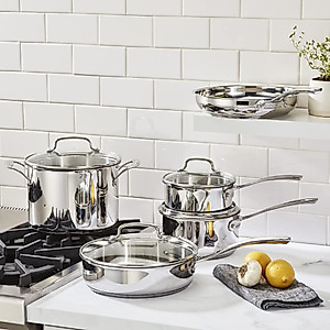 Cuisinart 87P-9 Home Gourmet Stainless Steel 9-Pc Set,Silver