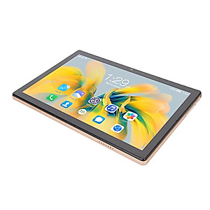 ciciglow 10.1 Inch FHD Tablet, 6GB RAM, 128GB ROM, Octa Core, Dual Camera, 5G WiFi, 4G LTE, Office Tablet with Keyboard and Case (US Plug)