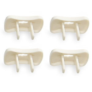 Metal Anti Tip Furniture Kit, 4 Pack Silver Furniture Anchors for Baby Proofing, TV Safety Straps For Flat Screens, Earthquake Straps, Heavy Straps For TV, Child Proof Childproof Television Antitip