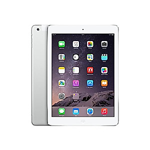 Apple iPad Air 2 MH2N2LL/A (64GB, Wi-Fi + Cellular, Silver) (Renewed)