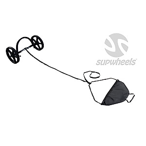 SUP Wheels | Walk or Bike Bundle | Wheel Carry + Bike Strap Handle Combo