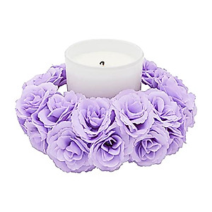 Mini Lavender Silk Artificial Flower Heads for Crafts, Decorations (2 in, 75 Pack)