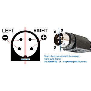 T-Power Charger for Auria EQ276W EQ276WN 27" WQHD Korean IPS LED Monitor 2560x1440 Resolution Replacement Power Supply Cord Ac Dc Charge