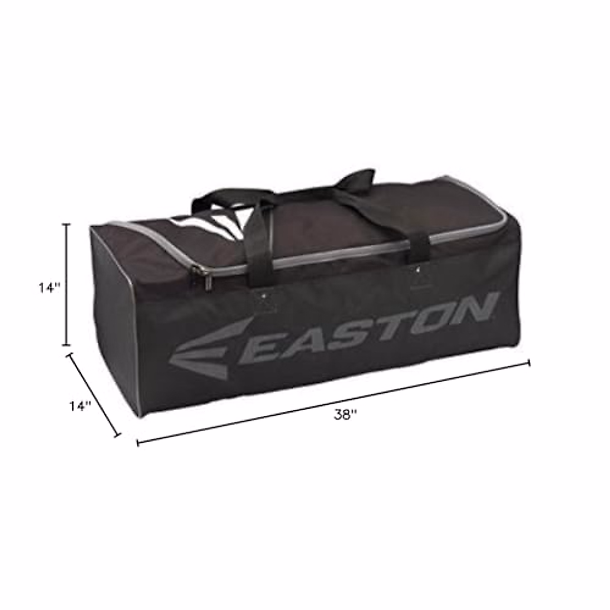 Easton | E100G TEAM EQUIPMENT DUFFLE BAG | Baseball & Fastpitch Softball | Black