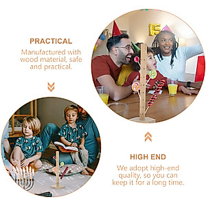 Wooden Lollipop Holder Wood Cake Pop Stand Lollipop Dessert Display Stand for Wedding Birthday Baby Shower Parties