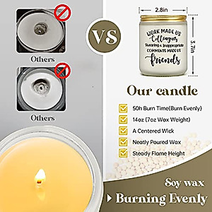 PARDIEUR Funny Goodbye Gifts for Coworker Leaving - Farewell Candle Gift for Women Men Christmas Birthday Office Going Away Present for Colleagues Friends Work Bestie Boss Female Male