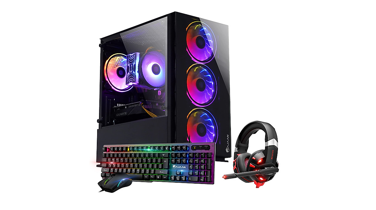 HAJAAN Gaming PC - Intel i7, 16GB RAM, 1TB SSD