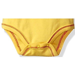 Disney Boys' Winnie the Pooh Bodysuit with Cap Set, Yellow, 3/6M