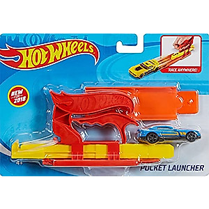 Hot Wheels 446FTH84 Launcher with Car