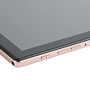 Huleo 4G LTE Tablet, 10.1 inch IPS LCD 100-240V 4G LTE 64GB Tablet for Work EU Plug