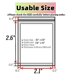 DYMSUP PVC Jewelry Bags Anti Tarnish Strips, 30 Pack Jewelry Zipper Storage Bag Clear Plastic Jewelry Bags for Jewelry Book Selling Packaging Silver Storage Bags Anti Tarnish (3.1"x 2.3")