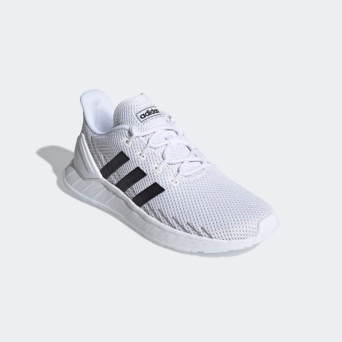 adidas Men's Questar Flow Nxt Running Shoe, White/Black/Grey, 10.5