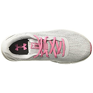 Under Armour Women's Shadow --Running Shoe, (104) Halo Gray/Halo Gray/Pace Pink, 8.5