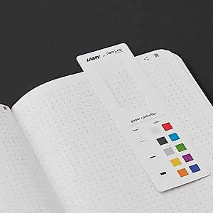 NEO SMARTPEN Lamy Digital Paper Notebook in Black │ 192 Pages of Bleed proof 80g Paper Bound in Thread Binding - with Soft Grey Dot Ruling │ Size 57 x 82.7 inches (145 x 210 mm),1236415