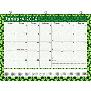 2023-2024 Calendar 16 Months Student Calendar/Planner for 3-Ring Binder, Desk, or Wall -v016