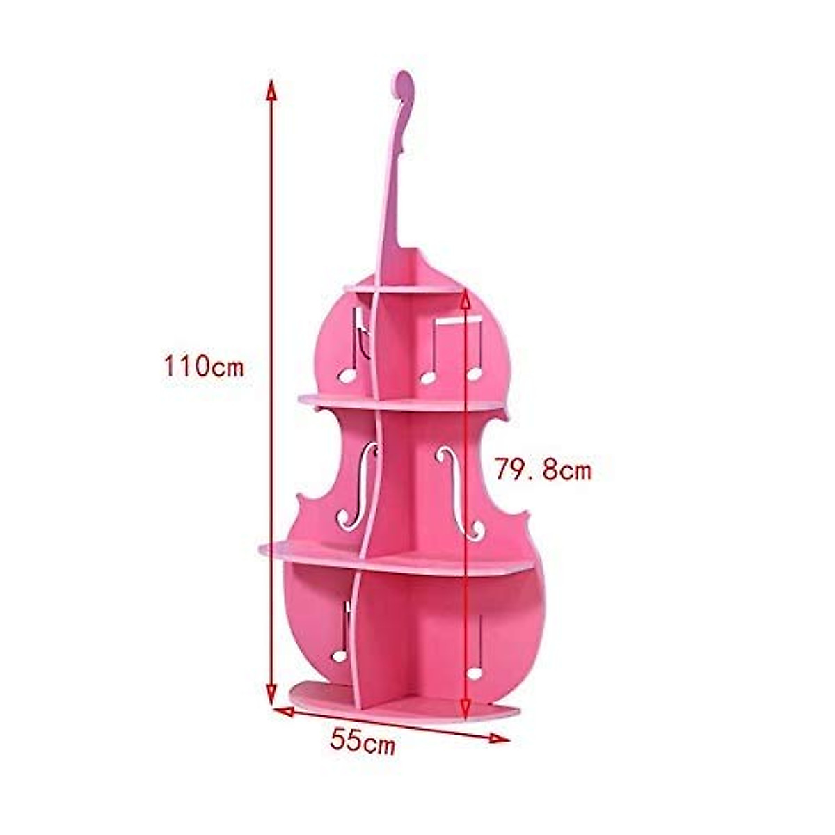 WPYYI Children's Room Bookcase， Baby Bedroom Toy Cabinet ，Simple Bedroom Storage Rack-110x55cm