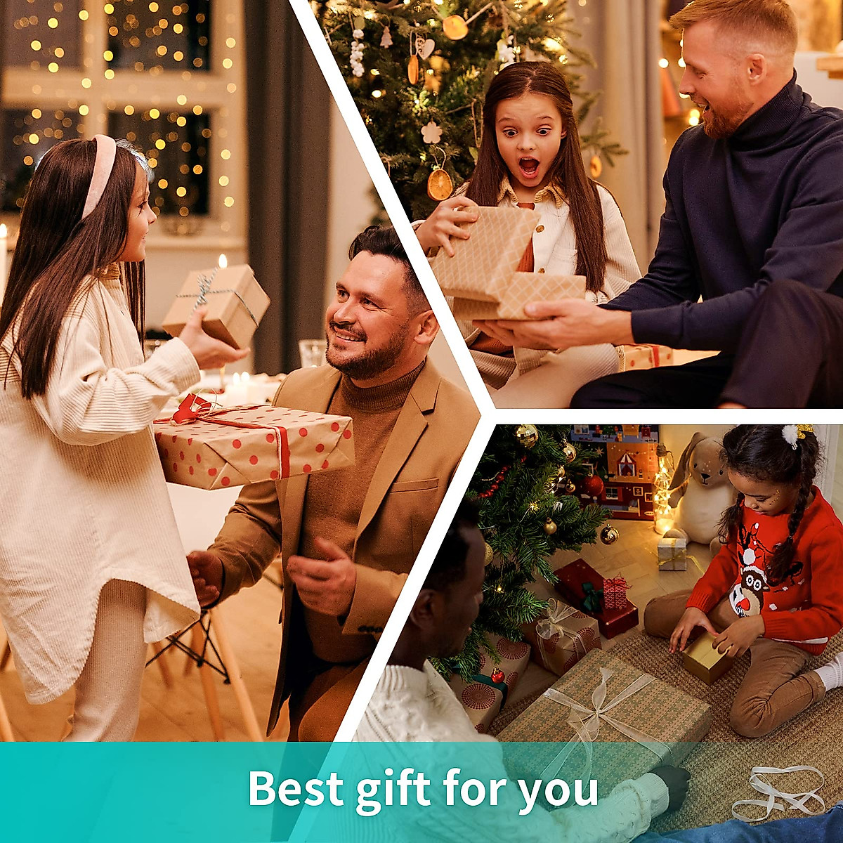 LyFu 40 Pcs Stacking Rocks Stones, Wooden Balancing Stones Montessori Toys for 1 2 3 4 5 6 Year Old Toddlers , Christams Gifts Educational Preschool Games Building Rocks Blocks Toys for 1-3 Toddlers